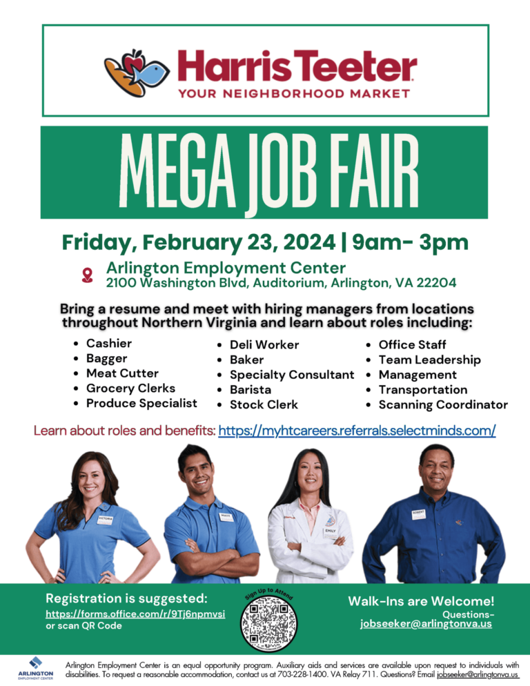 Harris Teeter Job Fair - Loudoun County Economic Development, VA